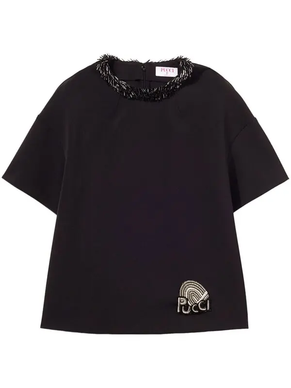 Emilio Pucci Embellished T-shirt