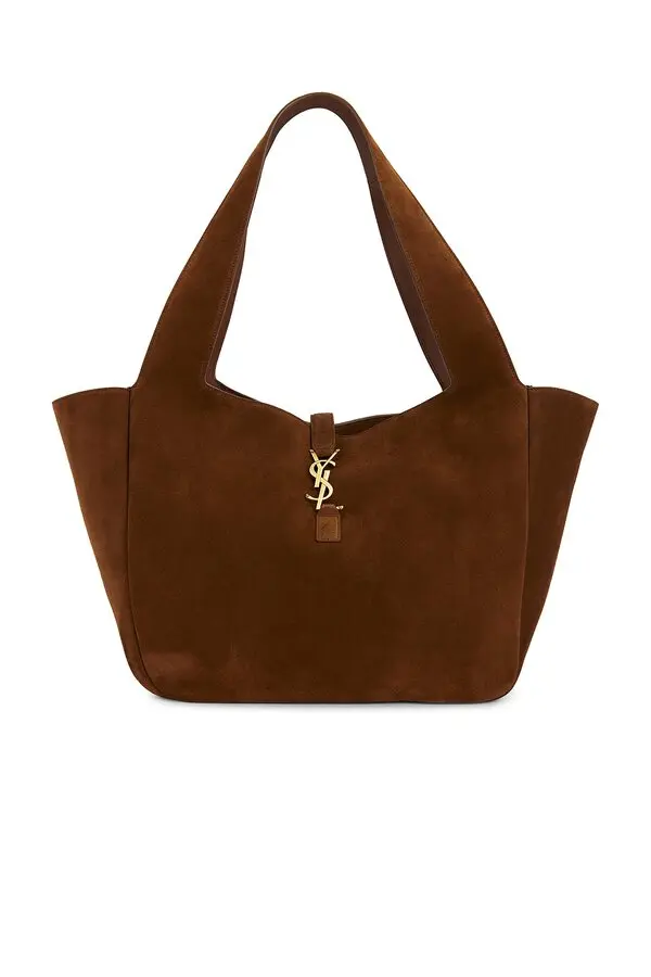 Saint Laurent Bea Tote Bag - Caramel Cognac