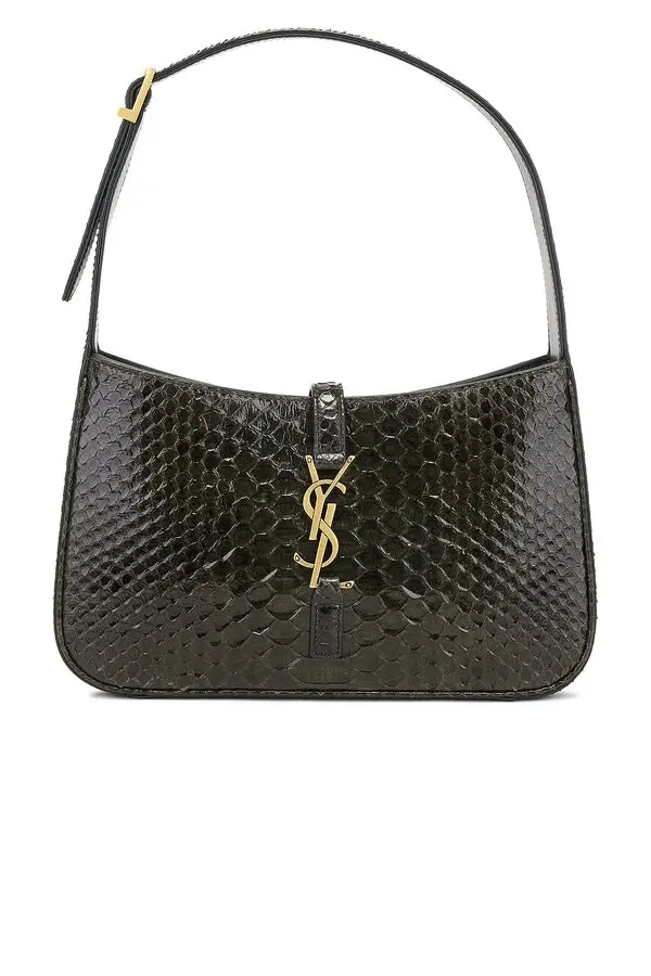 Saint Laurent Python Le 5 A 7 Shoulder Bag