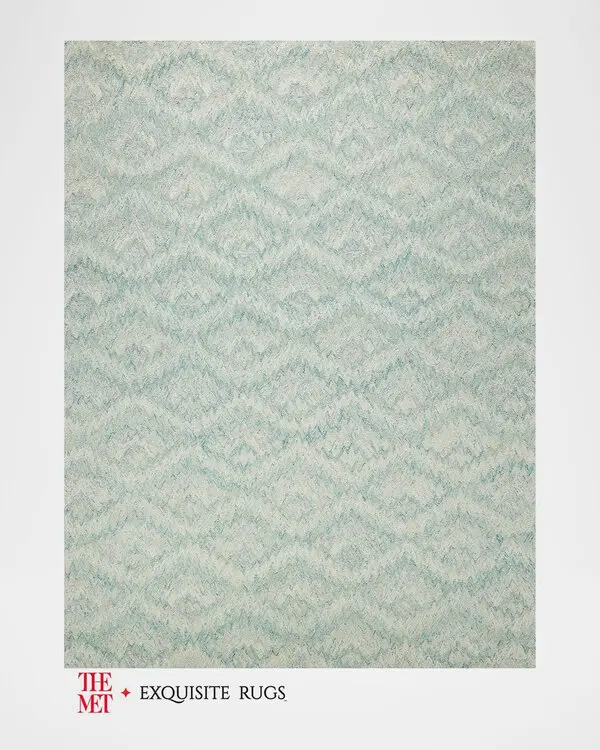 EXQUISITE RUGS X THE MET Bargello Hand-tufted Rug, 6' X 9