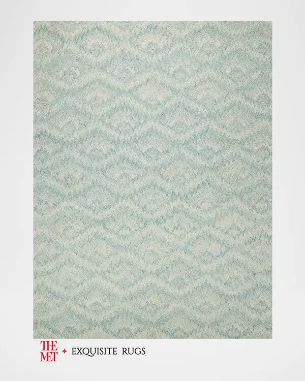 EXQUISITE RUGS X THE MET Bargello Hand-tufted Rug, 5' X 8