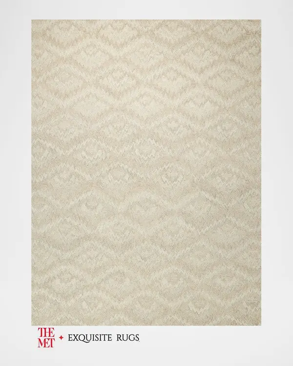 EXQUISITE RUGS X THE MET Bargello Hand-tufted Rug, 10' X 14