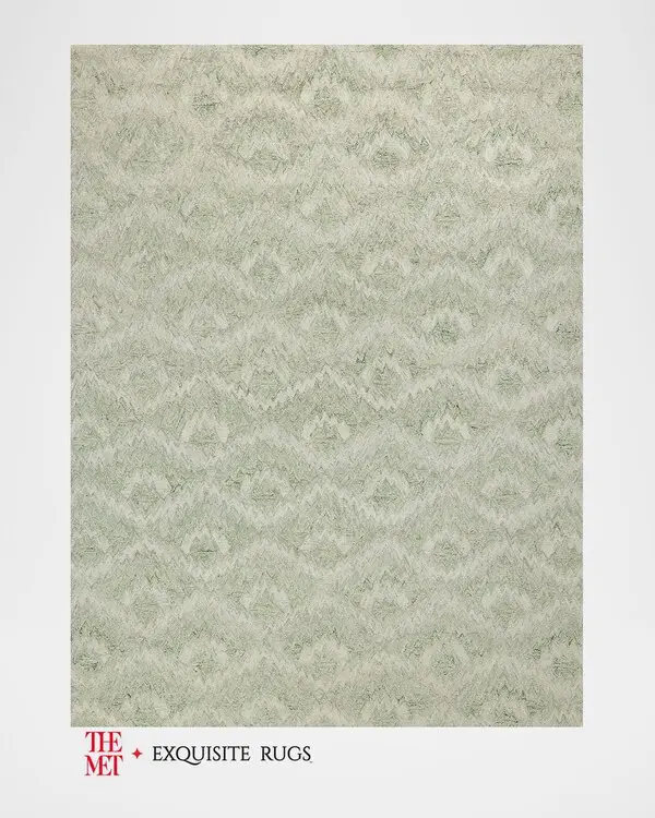 EXQUISITE RUGS X THE MET Bargello Hand-tufted Rug, 6' X 9