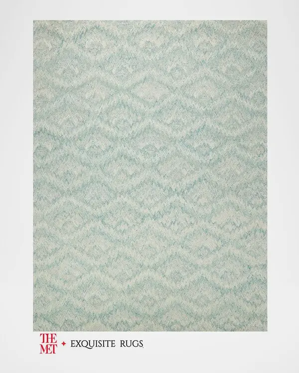 EXQUISITE RUGS X THE MET Bargello Hand-tufted Rug, 9' X 12