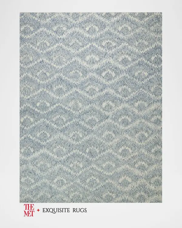 EXQUISITE RUGS X THE MET Bargello Hand-tufted Rug, 9' X 12