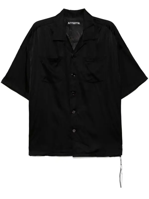 MASTERMIND WORLD Skull-embroidered Shirt