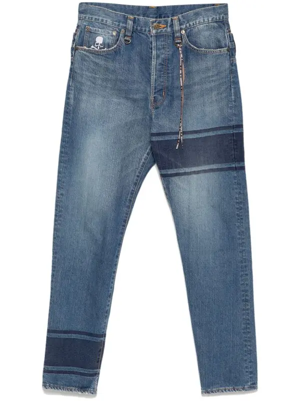 MASTERMIND WORLD Stripe Detail Jeans