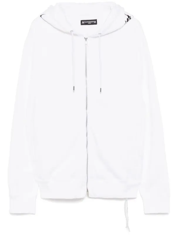 MASTERMIND WORLD Logo-printed Zip-up Hoodie