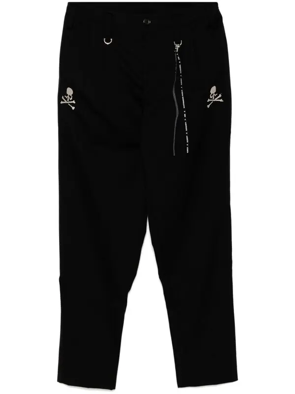MASTERMIND WORLD Embroidered Logo Tapered Trousers
