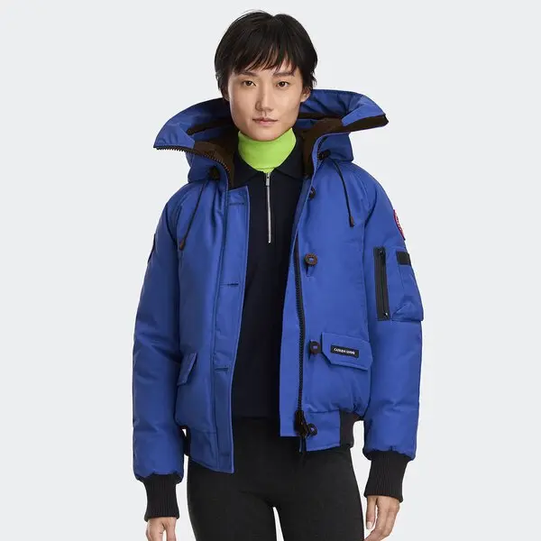 Canada Goose Chilliwack Bomber Pbi - Pbi Blue