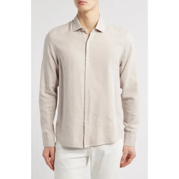 Robert Barakett Cranford Cotton & Lyocell Button-up Shirt