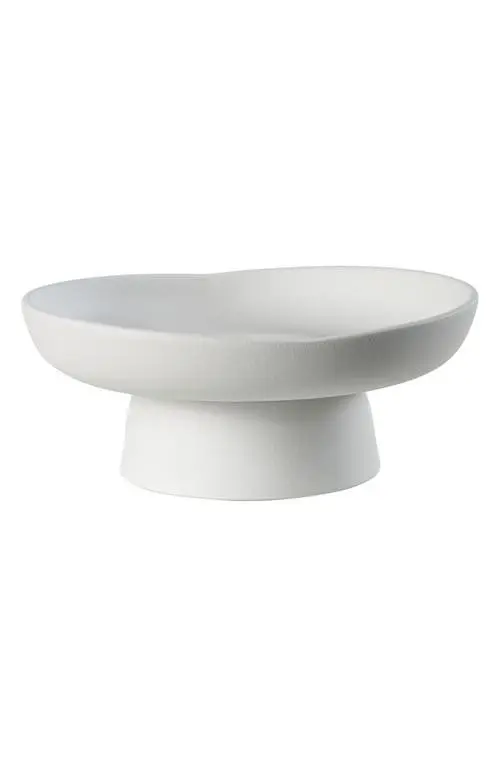 RENWIL Malabo Footed Ceramic Bowl - White