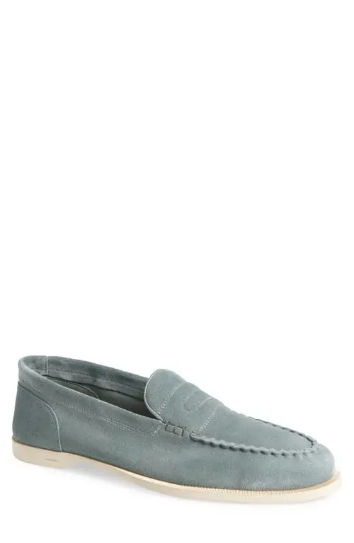 John Lobb Pace Loafer - Ice Blue
