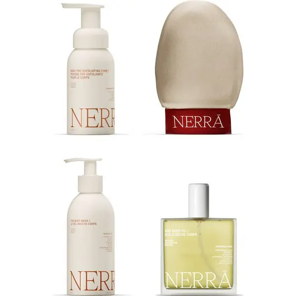 NERRĀ The Bathhouse Ritual Set- Fragrance-free $162 Value