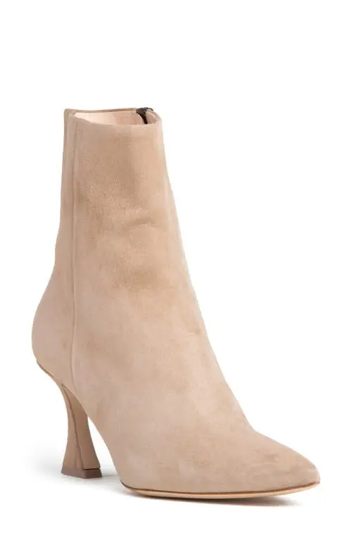 BEAUTIISOLES Soraya Pointed Toe Bootie - Camel