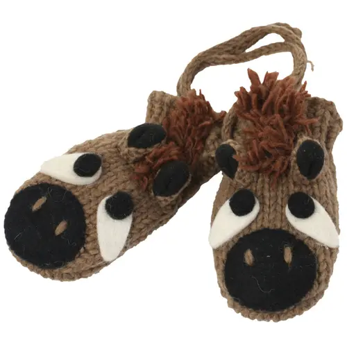 NIRVANNA DESIGNS Horse Mittens