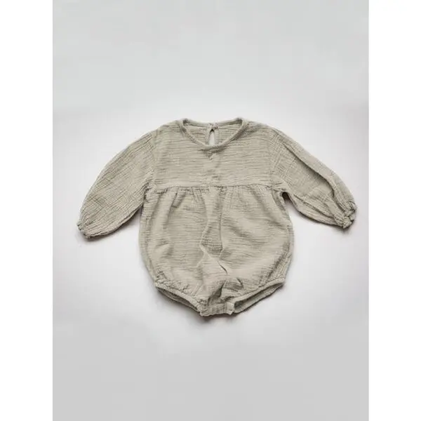 THE SIMPLE FOLK The Meadow Romper - Ecru