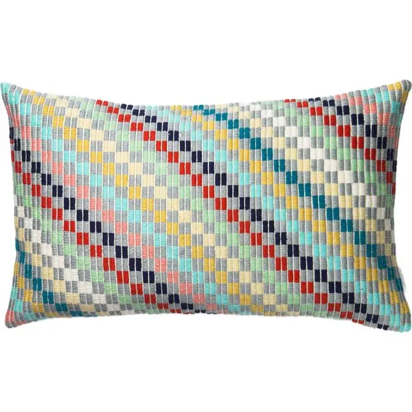 ARCHIVE NEW YORK Nahuala Iv Handwoven Cotton Brocade Throw Pillow