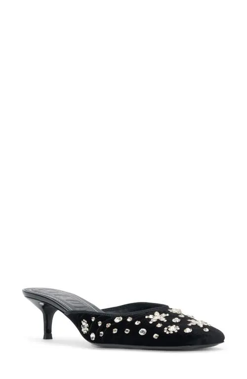 Staud Otto Kitten Heel Mule - Starry Night