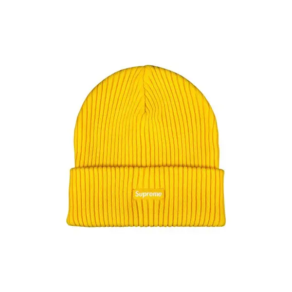 Supreme Wide Rib Beanie - Yellow
