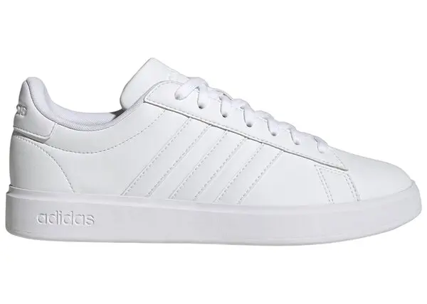 Adidas Grand Court Cloudfoam Sneakers - Cloud White/ecru Tint