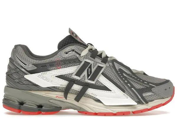 NEW BALANCE 1906a Lace-up Sneakers - Slate Grey/raincloud/drift Red
