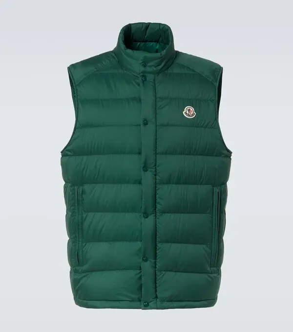 Moncler Barthe Down Vest - Green