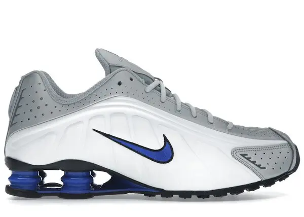 Nike Shox R4 Orlando Sneakers - White/metallic Silver/royal
