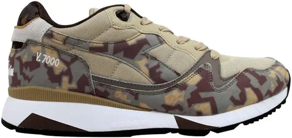 DIADORA V7000 Camo Sneakers - Beige Mojave Desert