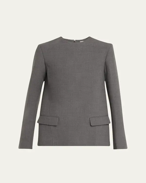 TOTÊME Pocket Long Sleeve Top