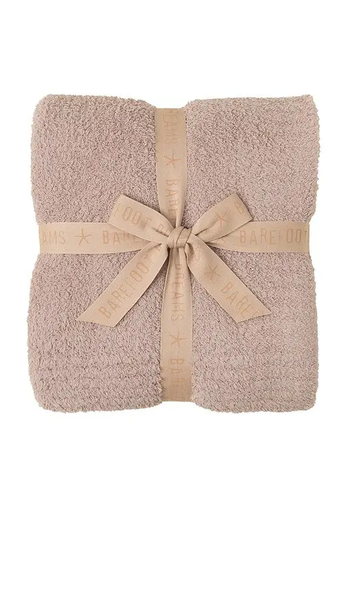 Barefoot Dreams Cozychic Throw In Pink - Willow