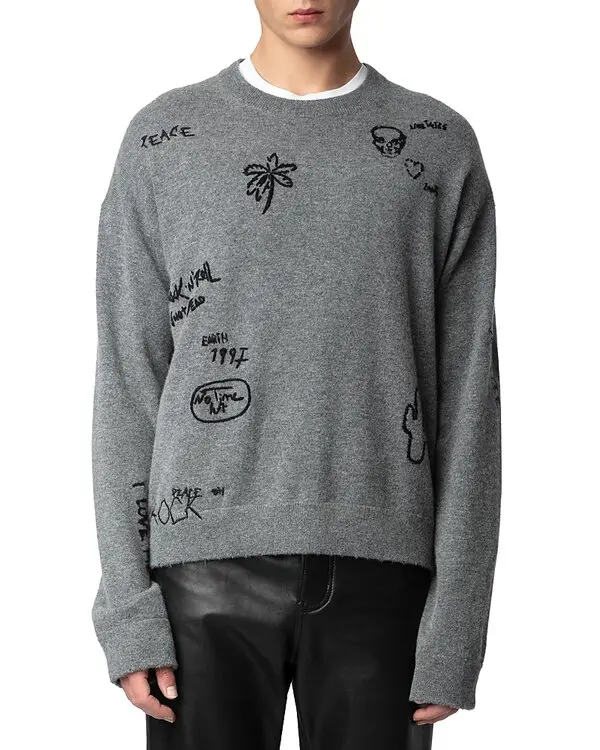 Zadig&Voltaire Marko Embroidered Sweater