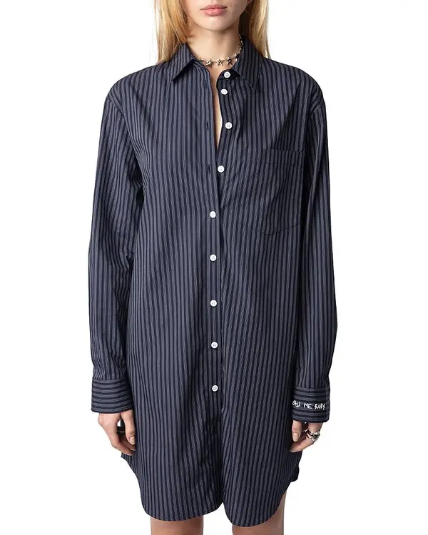 Zadig&Voltaire Rorning Pop Shirt - Encre