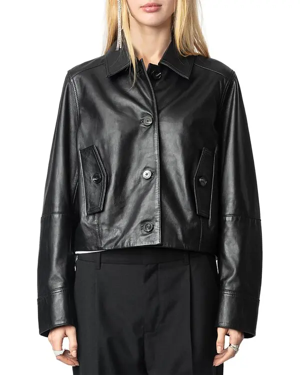 Zadig&Voltaire Liston Leather Jacket