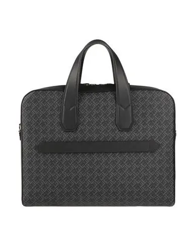Dunhill Leather Laptop Bag - Black