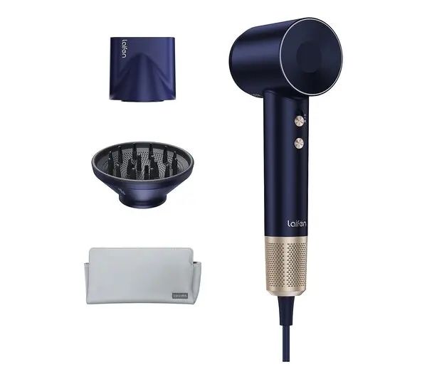 LAIFEN Swift Premium Hair Dryer With 2 Nozzles Bag