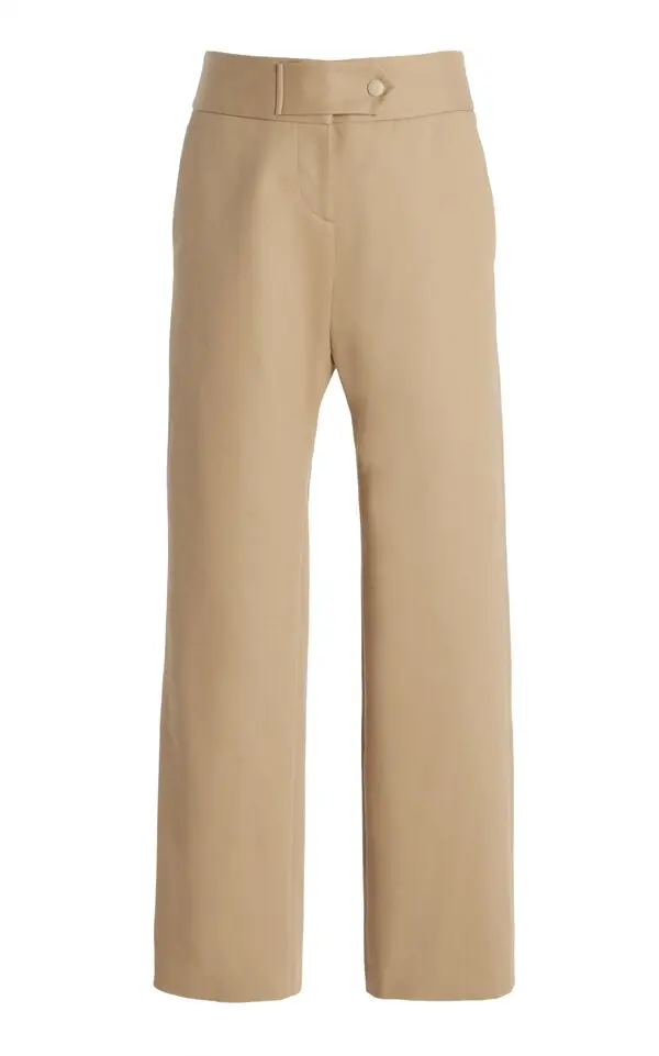 Brandon Maxwell Phoenix Barrel-leg Pants