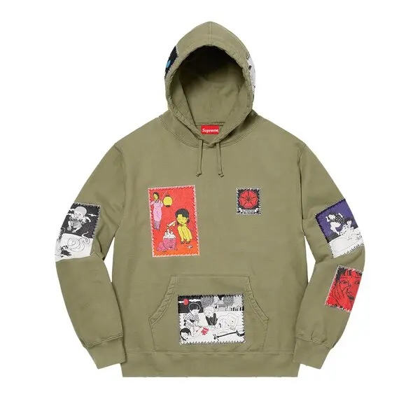 Supreme X Toshio Saeki Hooded Sweatshirt