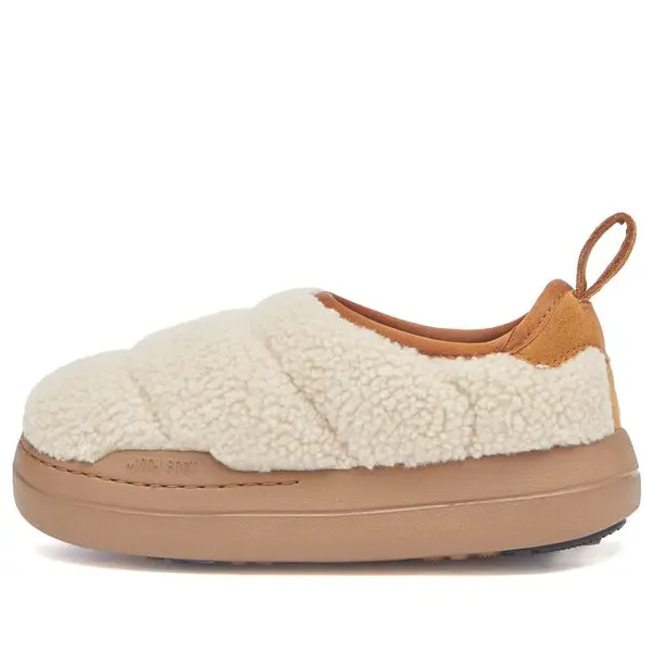 Moon Boot Park Puffer Fleece Clogs
