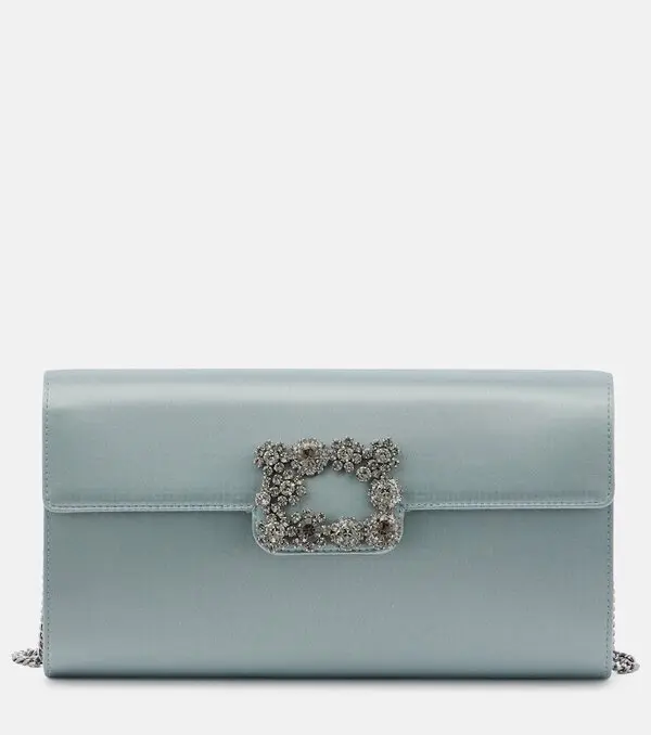 ROGER VIVIER Efflorescence Embellished Clutch