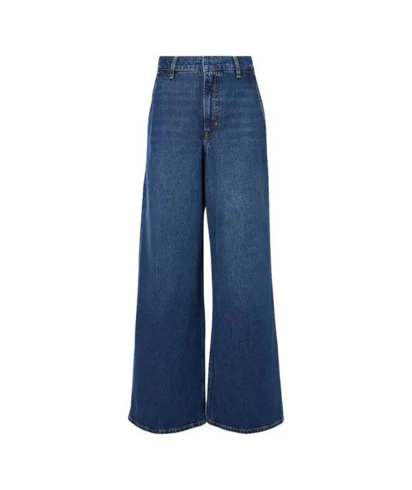 FRAME High-rise Wide-leg Jeans