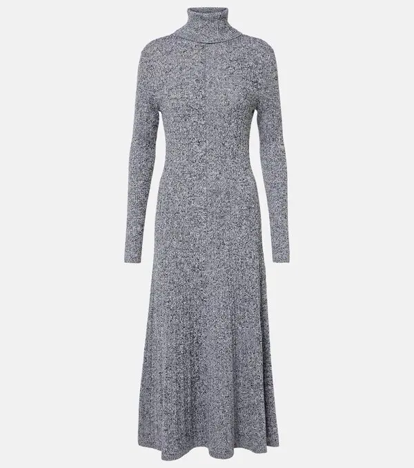 JOSEPH Ribbed-knit Turtleneck Dress