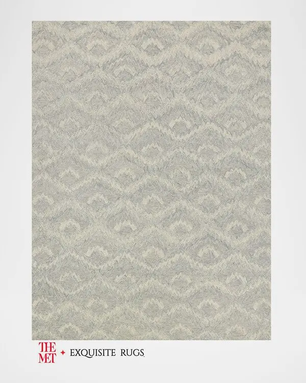 EXQUISITE RUGS X THE MET Bargello Hand-tufted Rug, 6' X 9