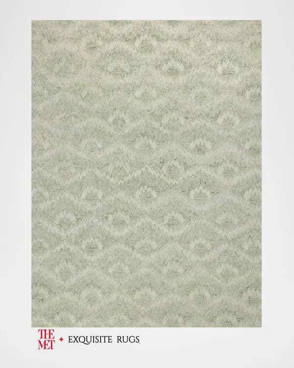 EXQUISITE RUGS X THE MET Bargello Hand-tufted Rug, 5' X 8