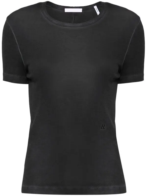 Helmut Lang Shrunken T-shirt - Black
