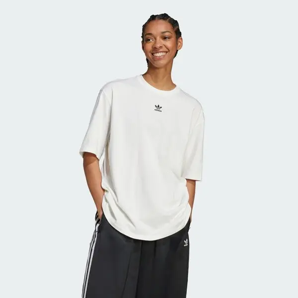 Adidas Essentials Boyfriend Tee - White