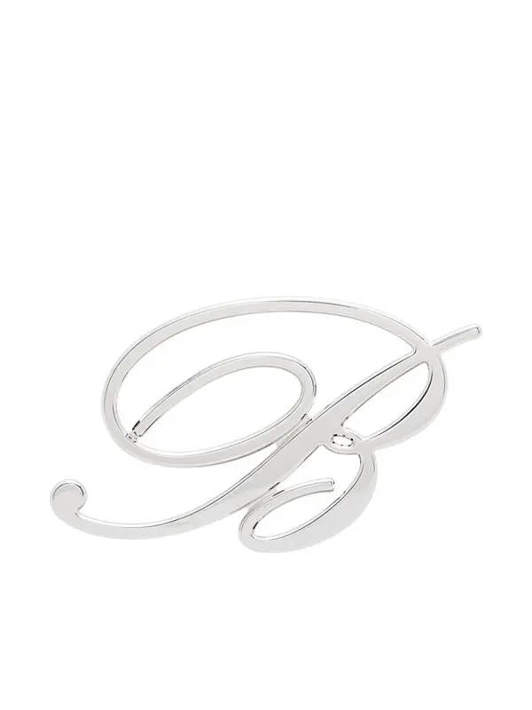 Blumarine Logo-plaque Earring - Silver