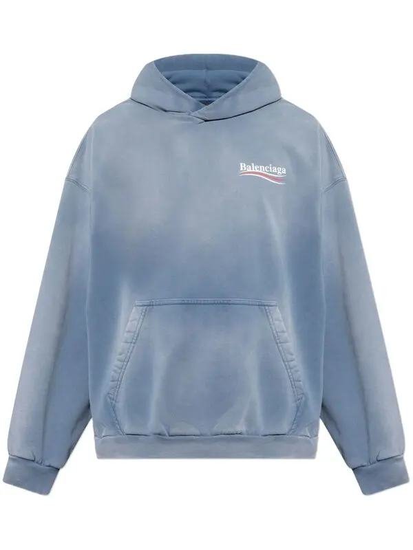 Balenciaga Logo-print Hoodie