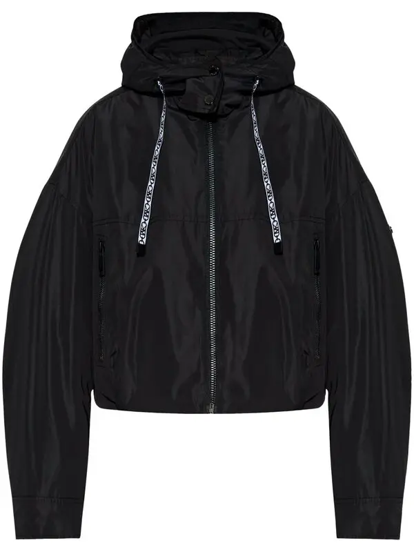 Michael Kors Hooded Cropped Jacket