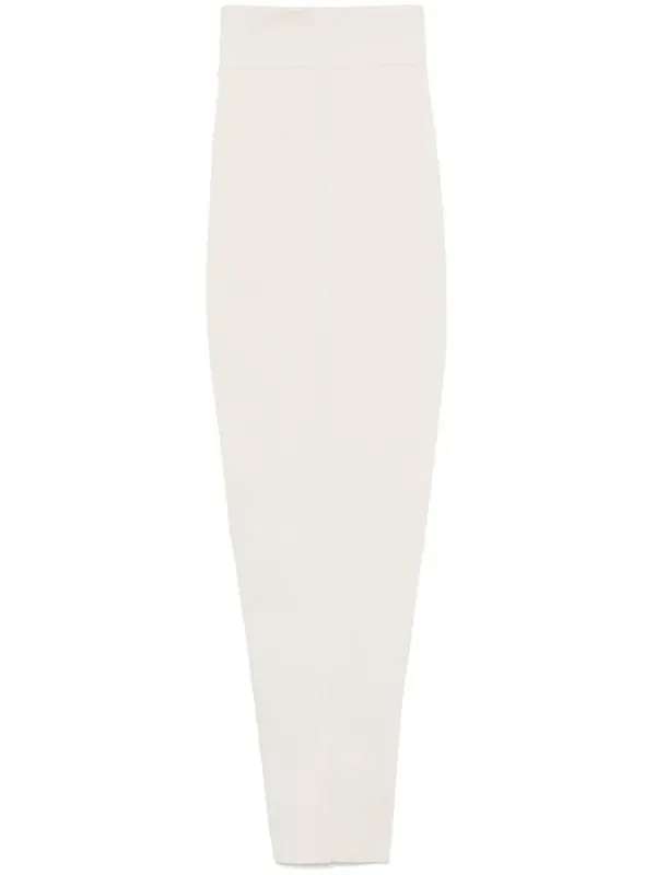 Rick Owens Pillar Maxi Skirt - Neutrals